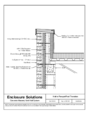 Concrete Masonry Unit with Masonry Veneer and Fluid or Sheet AWB with ...